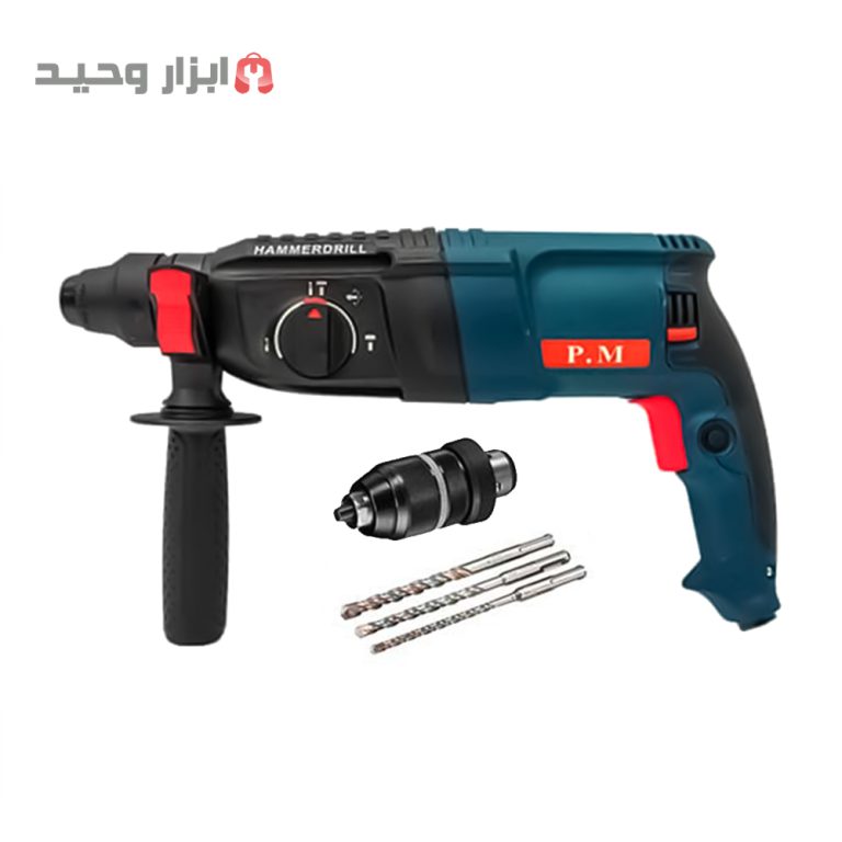 دریل بتن کن پی ام مدل 11254 PM همراه با کارت گارانتی 1 ساله